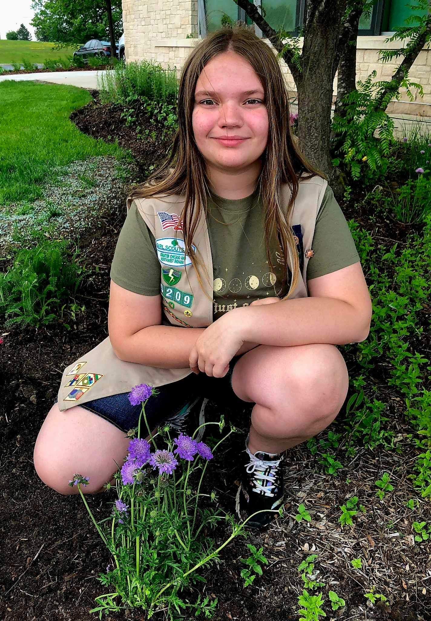 Girl Scouts Show Up in a Special Way for Silver Award Project | Girl ...