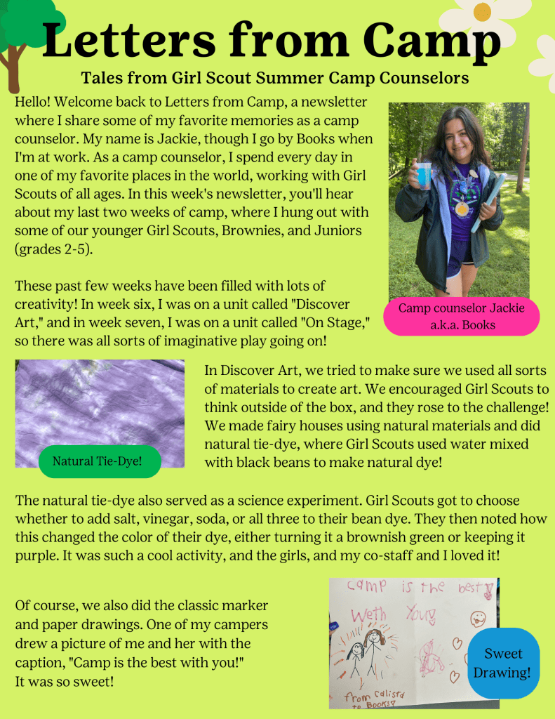 Letters from Camp, Volume 3 | Girl Scouts of Greater Chicago and ...